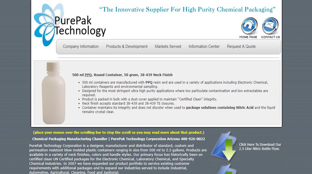 PurePak Technology Corp. | Blow Molded Plastics Companies